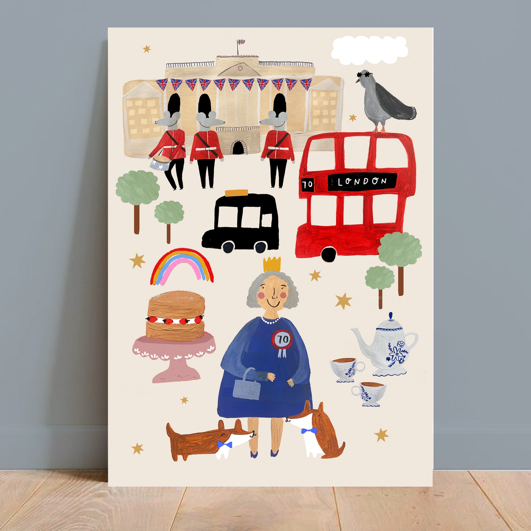London Jubilee Print – Yaya Studio