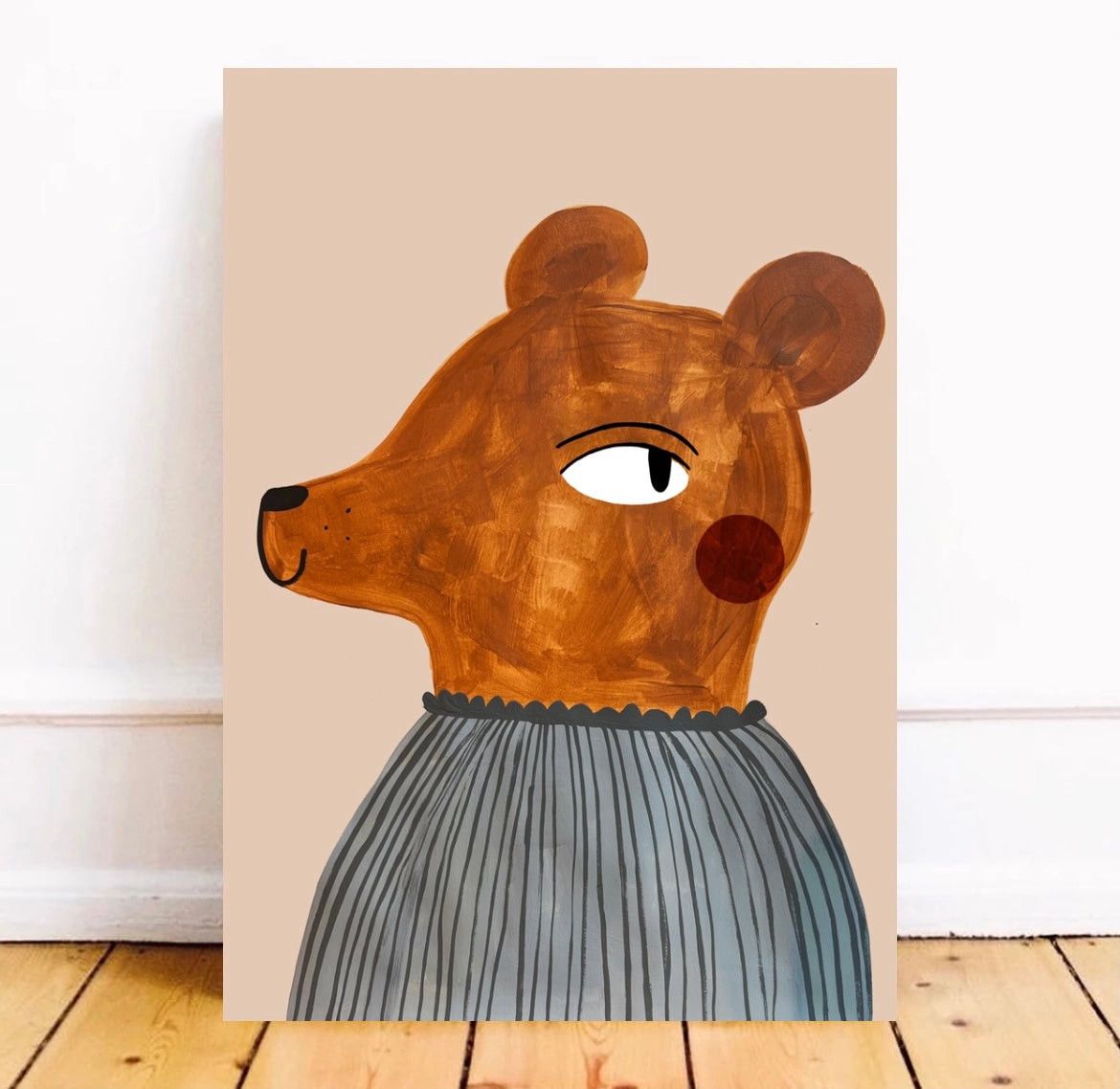 Baby bear Art Print – Yaya Studio