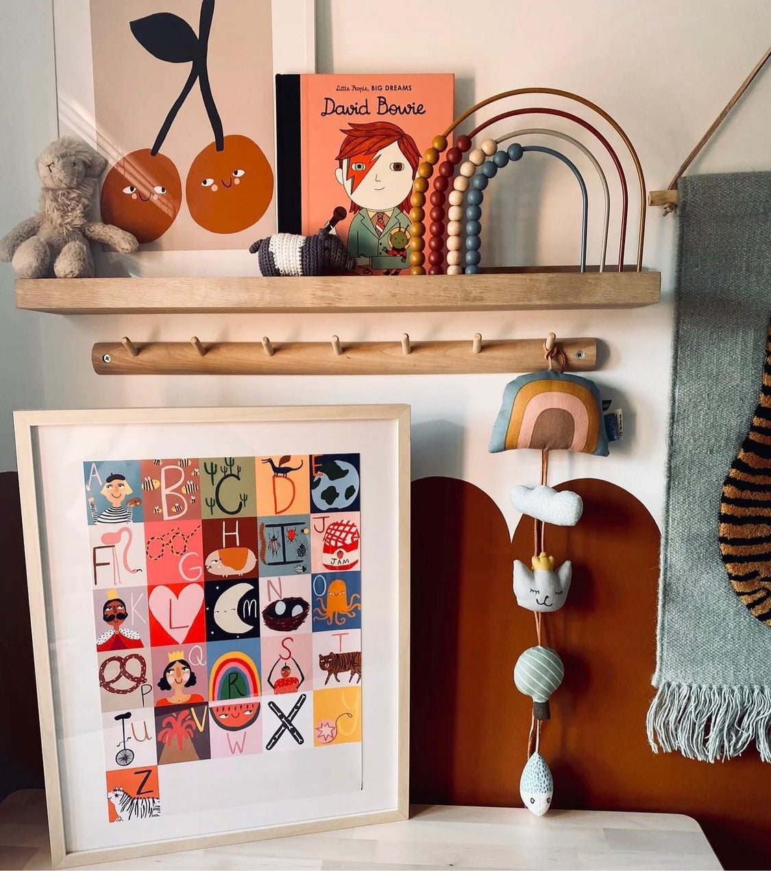 Bright Alphabet Art Print – Yaya Studio